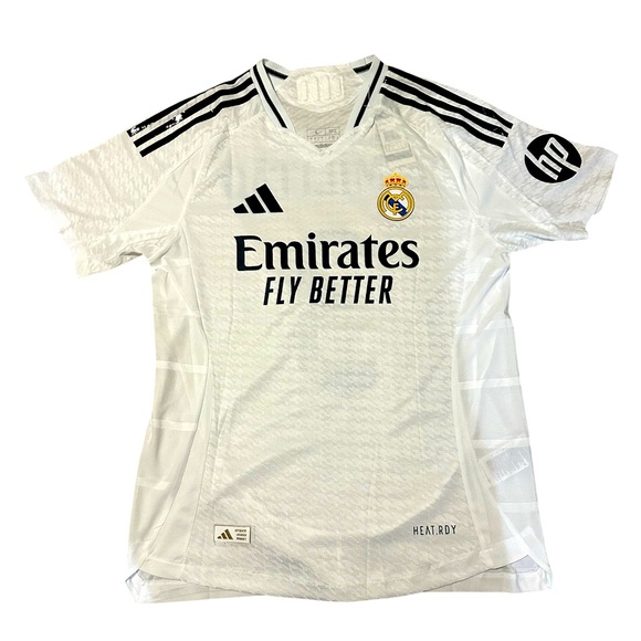 adidas | Shirts | 2425 Real Madrid Home Kit Player Version Eder Militao ...